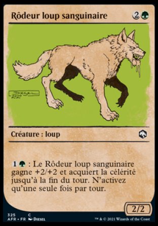 Rôdeur loup sanguinaire - magic-ville.com