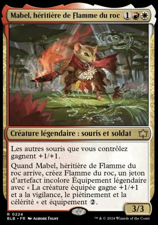 Mabel, héritière de Flamme du roc - magic-ville.com