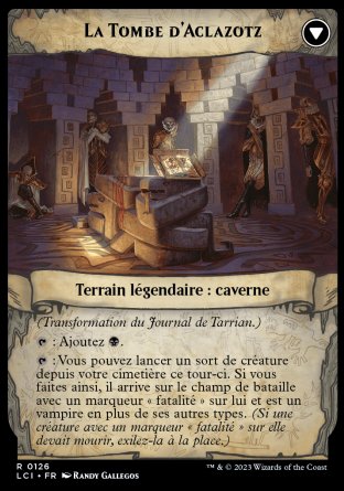 Journal de Tarrian / La tombe d'Aclazotz - magic-ville.com