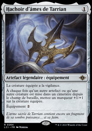 Hachoir d'âmes de Tarrian - magic-ville.com