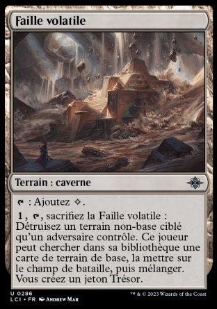 Faille volatile - magic-ville.com
