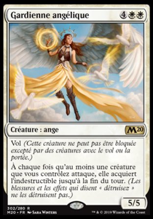 Gardienne angélique - magic-ville.com