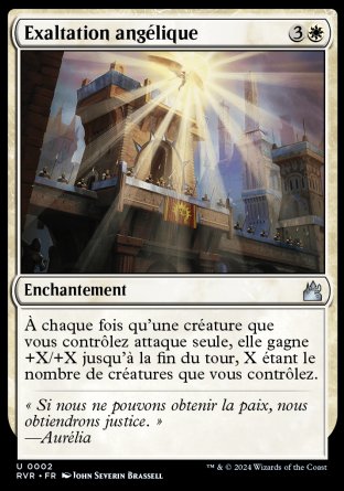 Exaltation angélique - magic-ville.com