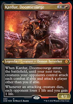 Kardur, fléau du domeskar - magic-ville.com