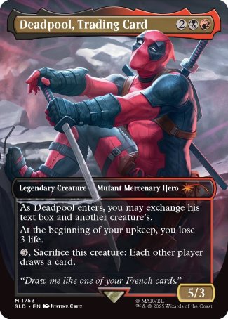 Deadpool, Trading Card - magic-ville.com