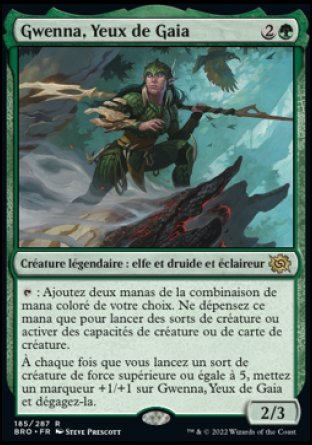 Gwenna, Yeux de Gaia - magic-ville.com